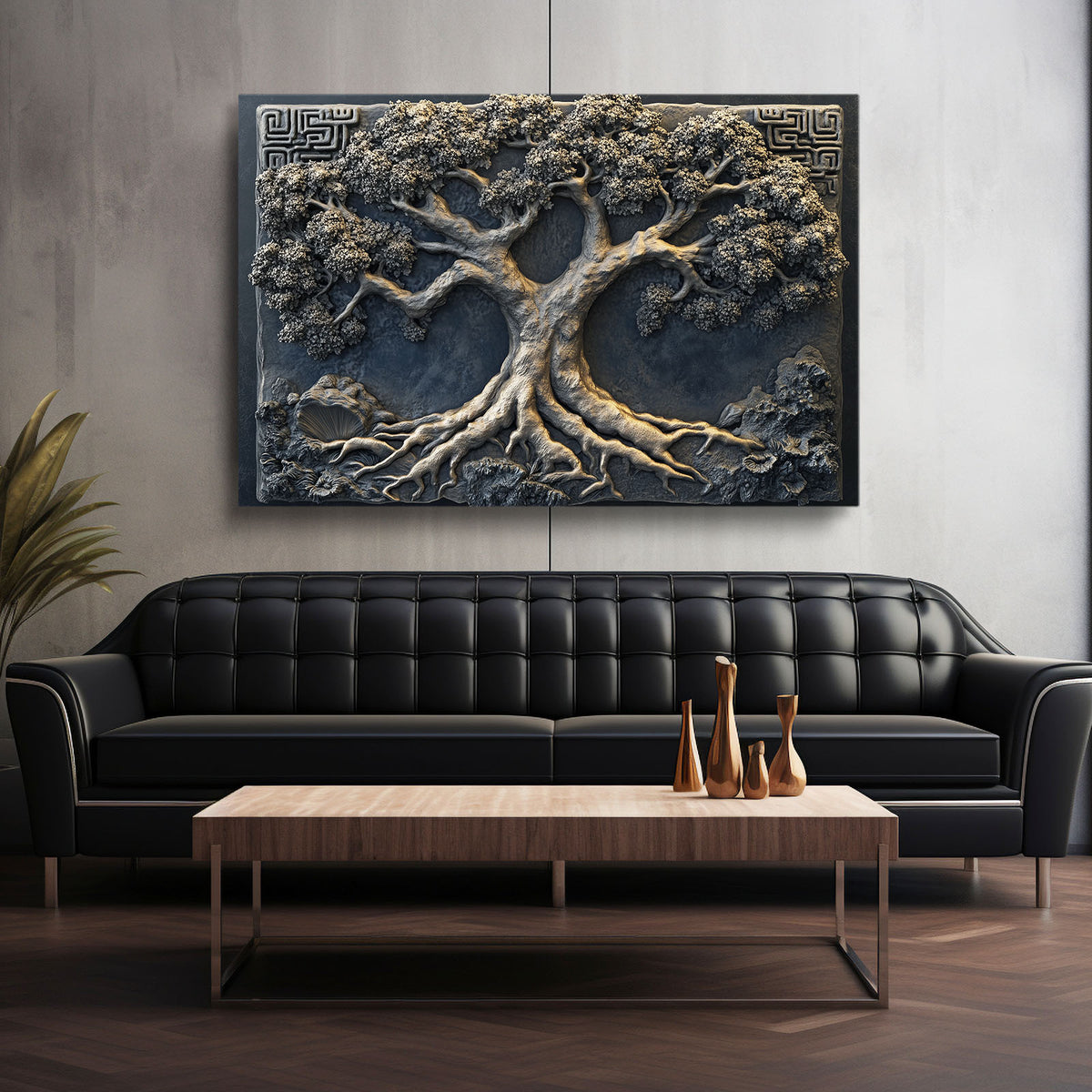 Ancien Tableau Arbre de Vie | TableauDecoModerne®