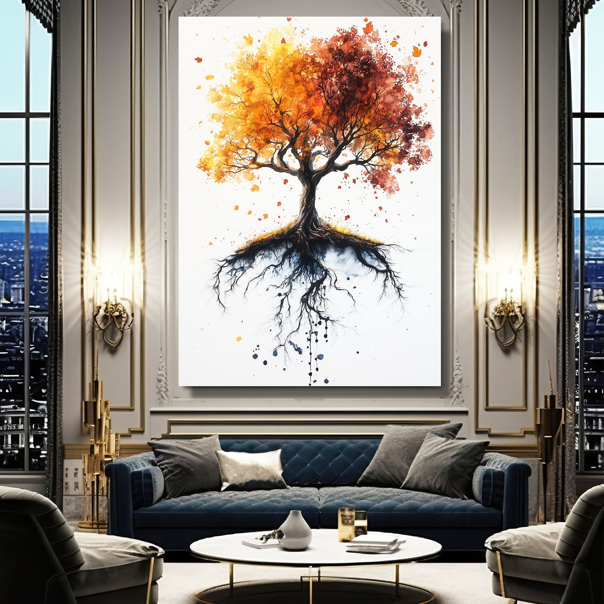 Minimal Tableau Arbre De Vie | TableauDecoModerne®
