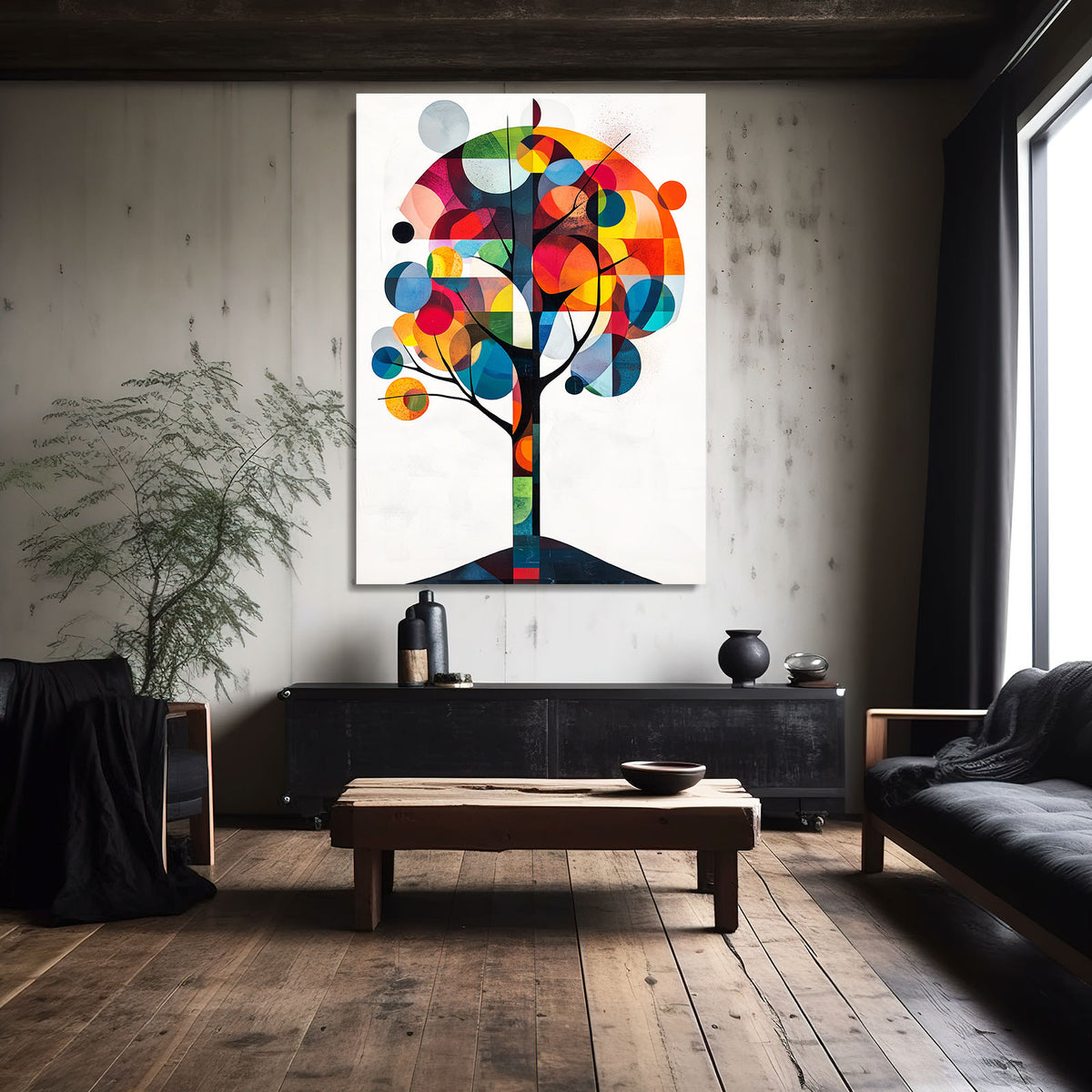Tableau Arbre De Vie Pop | TableauDecoModerne®