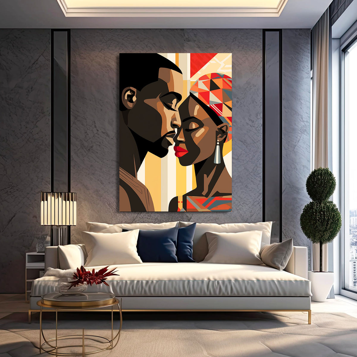 African Child Painting | TableauDecoModerne®