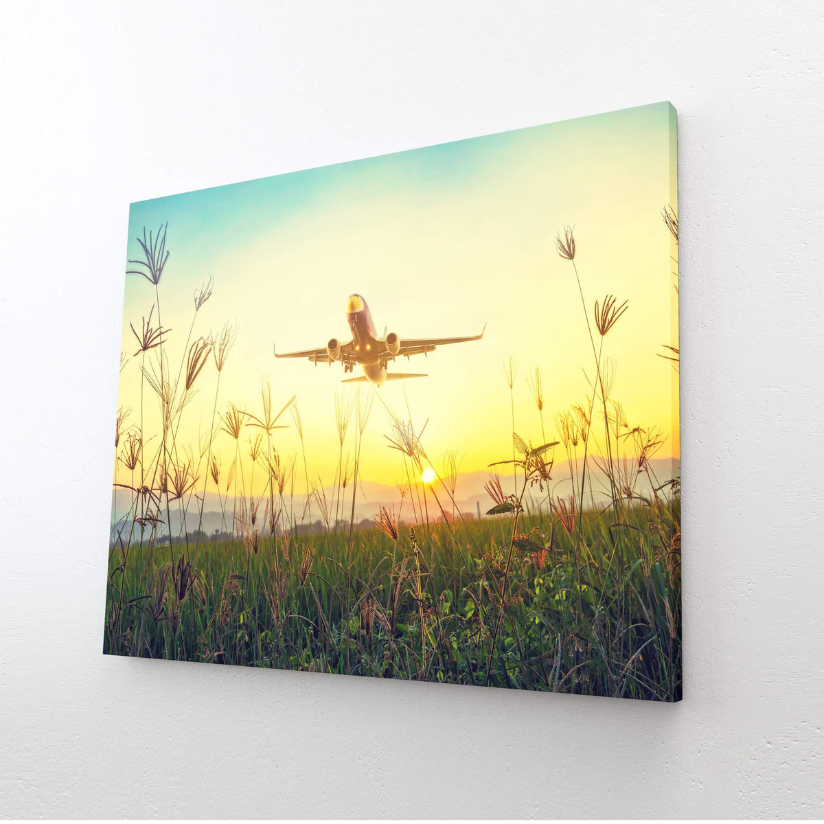 Airplane Landscape Painting | TableauDecoModerne®