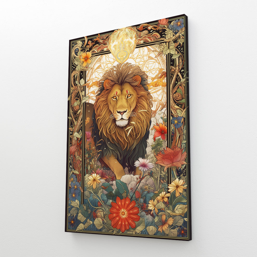 Lion Tarot Chart | TableauDecoModerne®