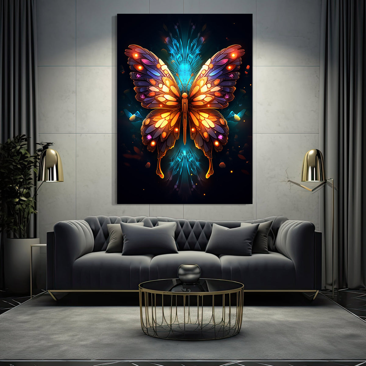 Tableau Papillon 3d | TableauDecoModerne®