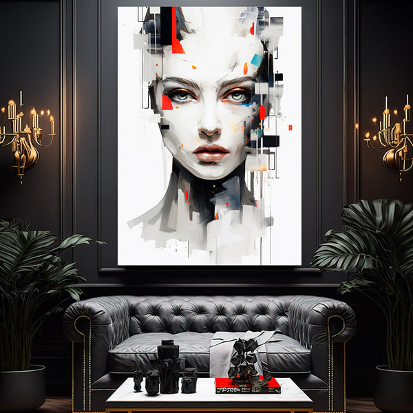 Tableau Portrait Femme Moderne | TableauDecoModerne®
