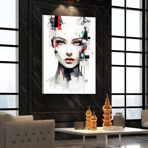 Tableau Portrait Femme Moderne | TableauDecoModerne®