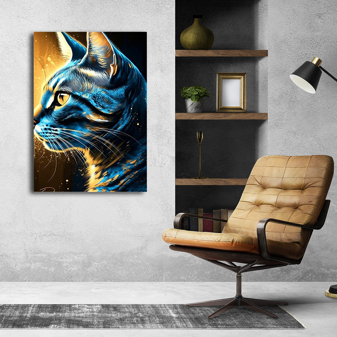 Cat Painting | TableauDecoModerne®