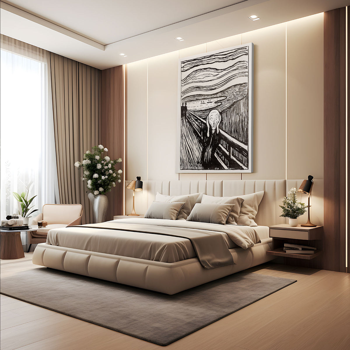 Le Cri Tableau Connu | TableauDecoModerne®