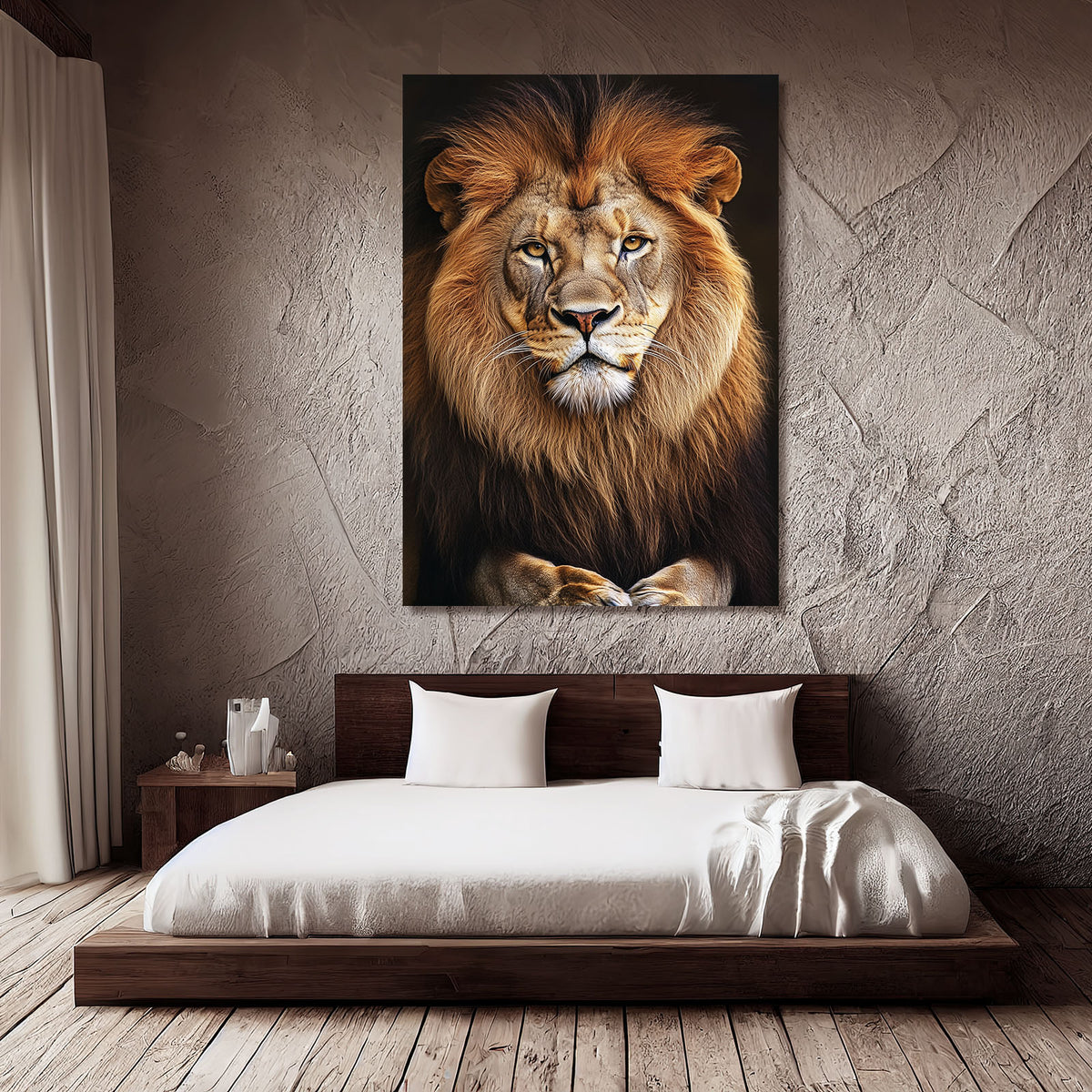Royal Tableau Lion | TableauDecoModerne®