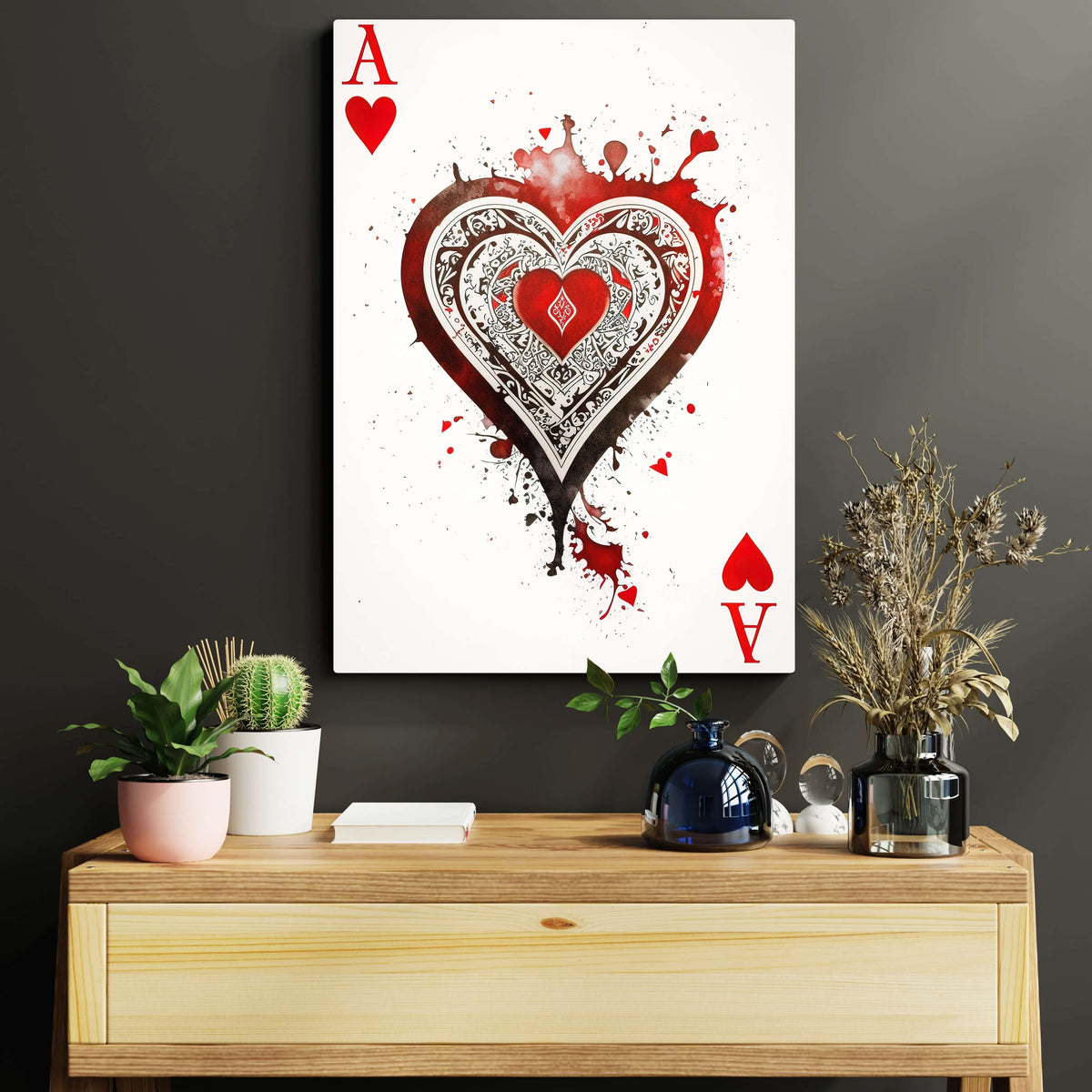 Tableau As de Coeur Moderne | TableauDecoModerne®