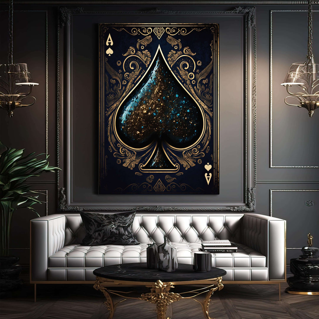 Tableau As de Pique Design | TableauDecoModerne®