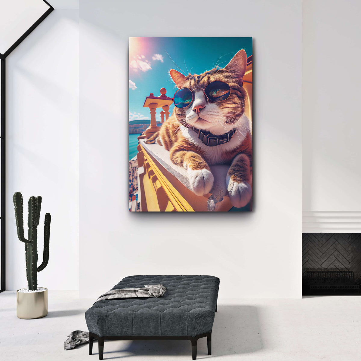 Tableau Chat Moderne | TableauDecoModerne®