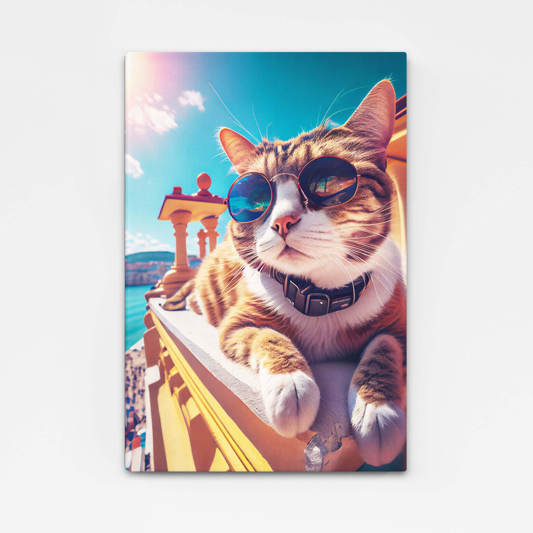 Tableau de Chat Gris | TableauDecoModerne®