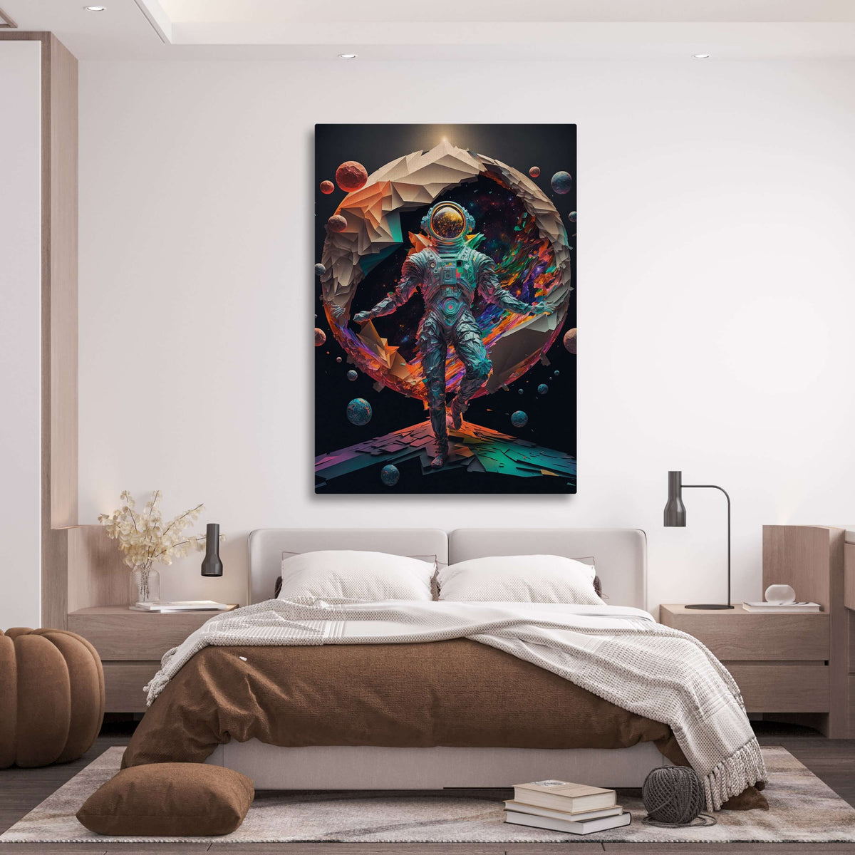 Tableau Espace Astronaute | TableauDecoModerne®