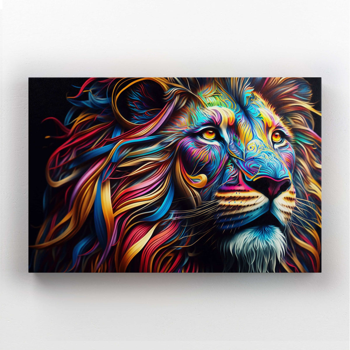 Modern Lion Painting | TableauDecoModerne®