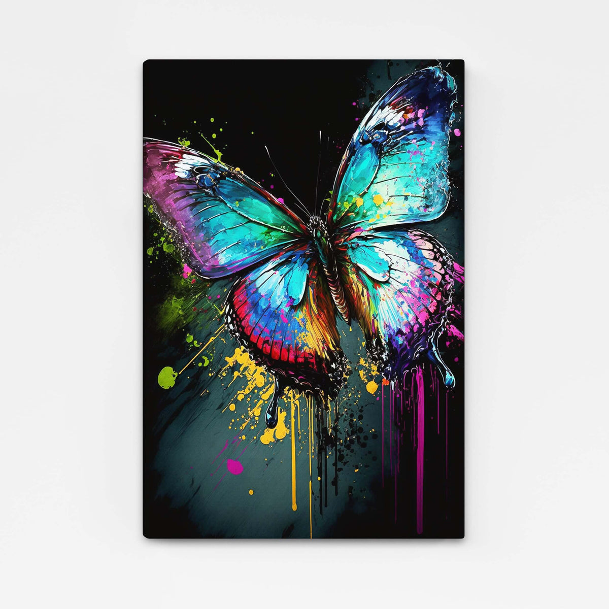 Tableau Papillon Pop Art | TableauDecoModerne®