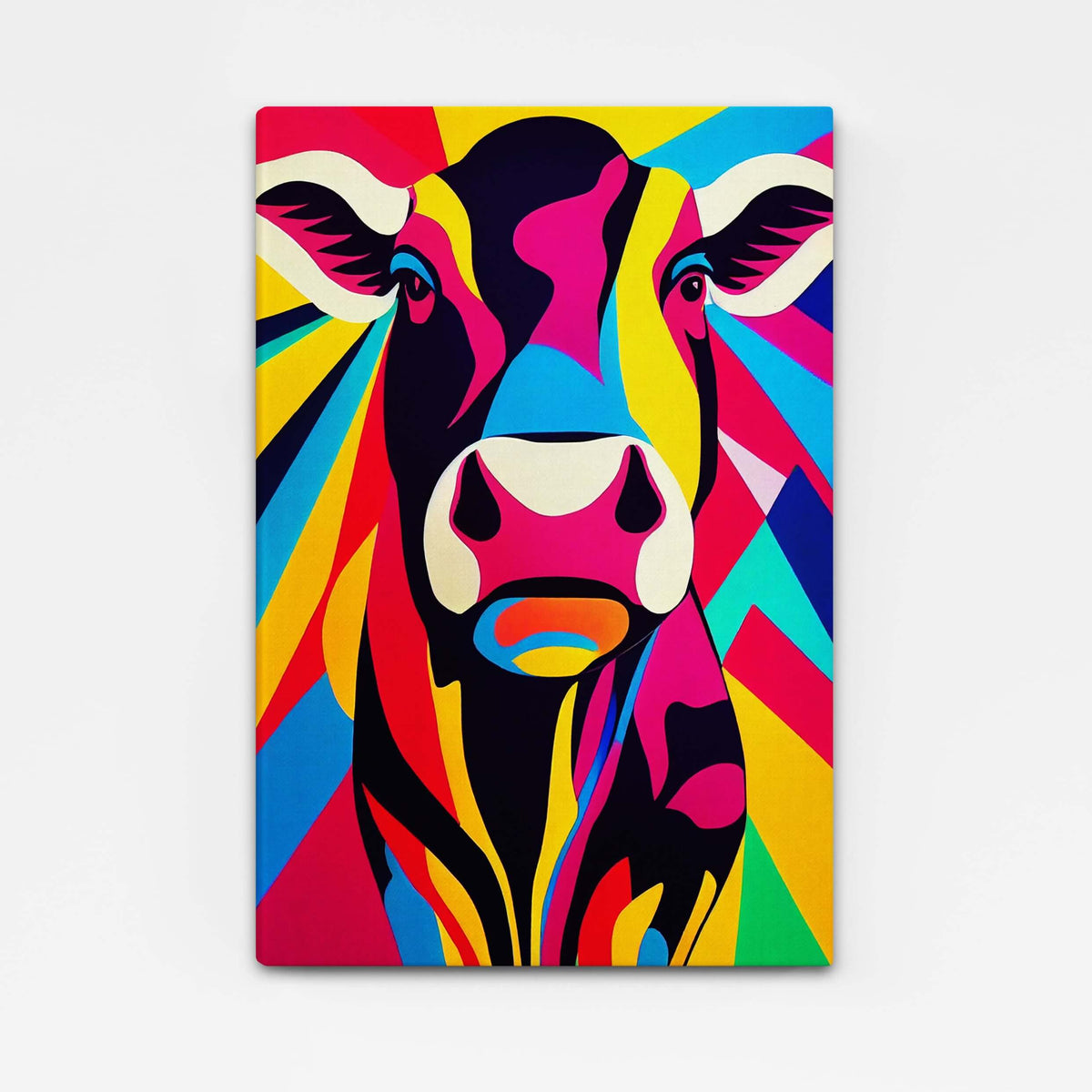 Pop Art Cow Painting | TableauDecoModerne®