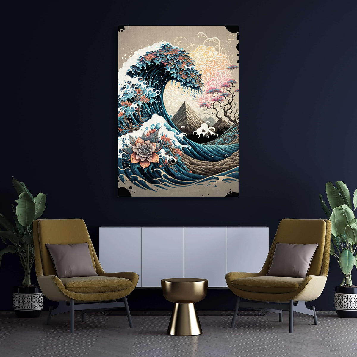 Japanese Wave Painting | TableauDecoModerne®