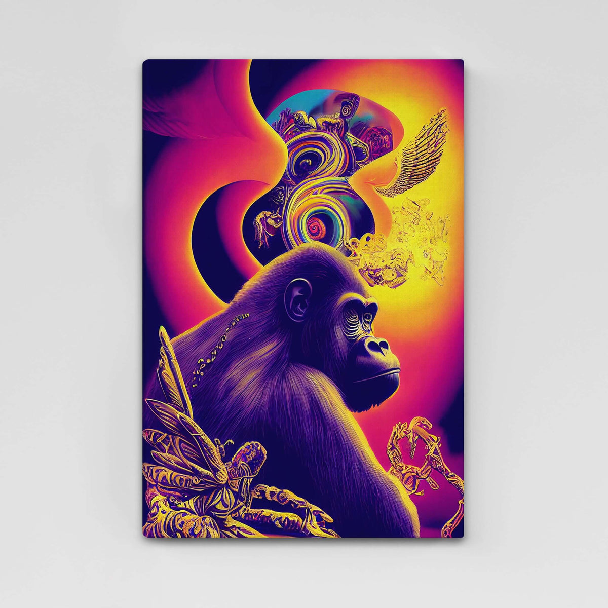 Pop Art Gorilla Painting | TableauDecoModerne®