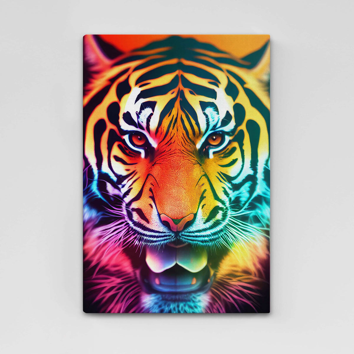 Color Tiger Painting | TableauDecoModerne®