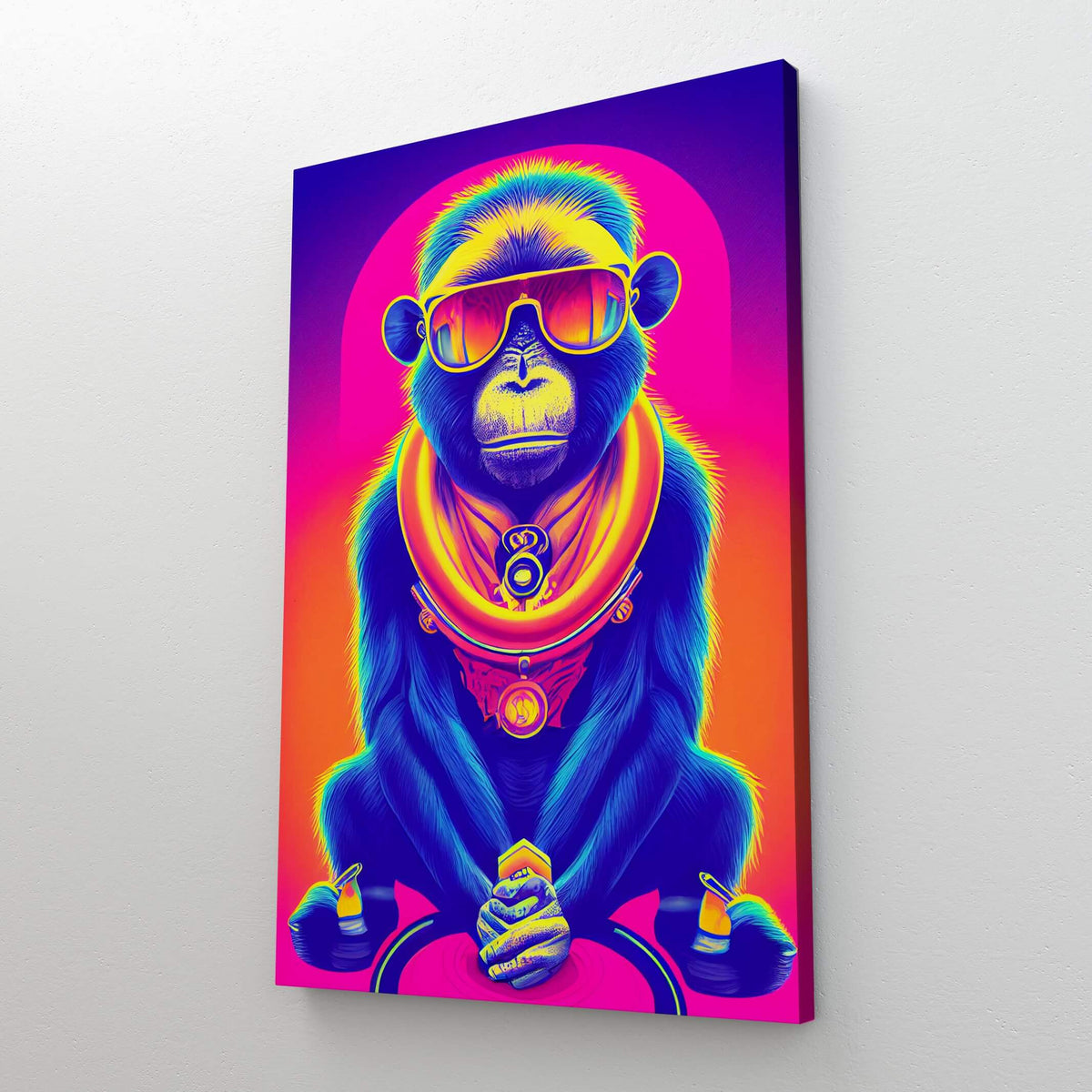 Pop Art Monkey Painting | TableauDecoModerne®