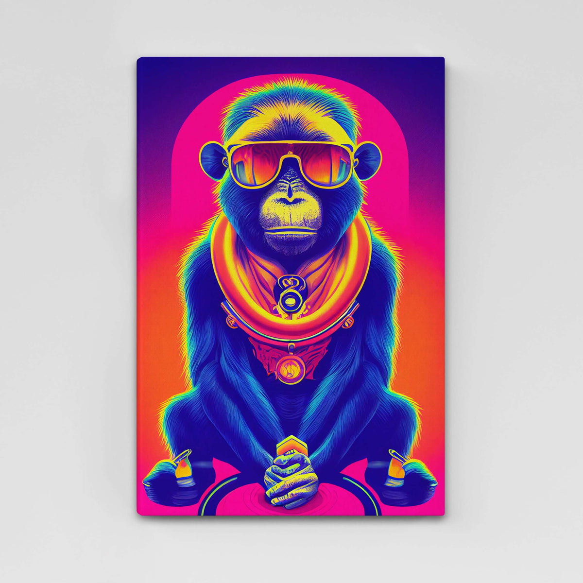 Pop Art Monkey Painting | TableauDecoModerne®